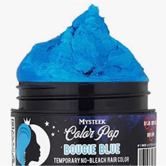 Mysteek | Hair | Mysteek Color Pop Bougie Blue Temporary Hair Color ...